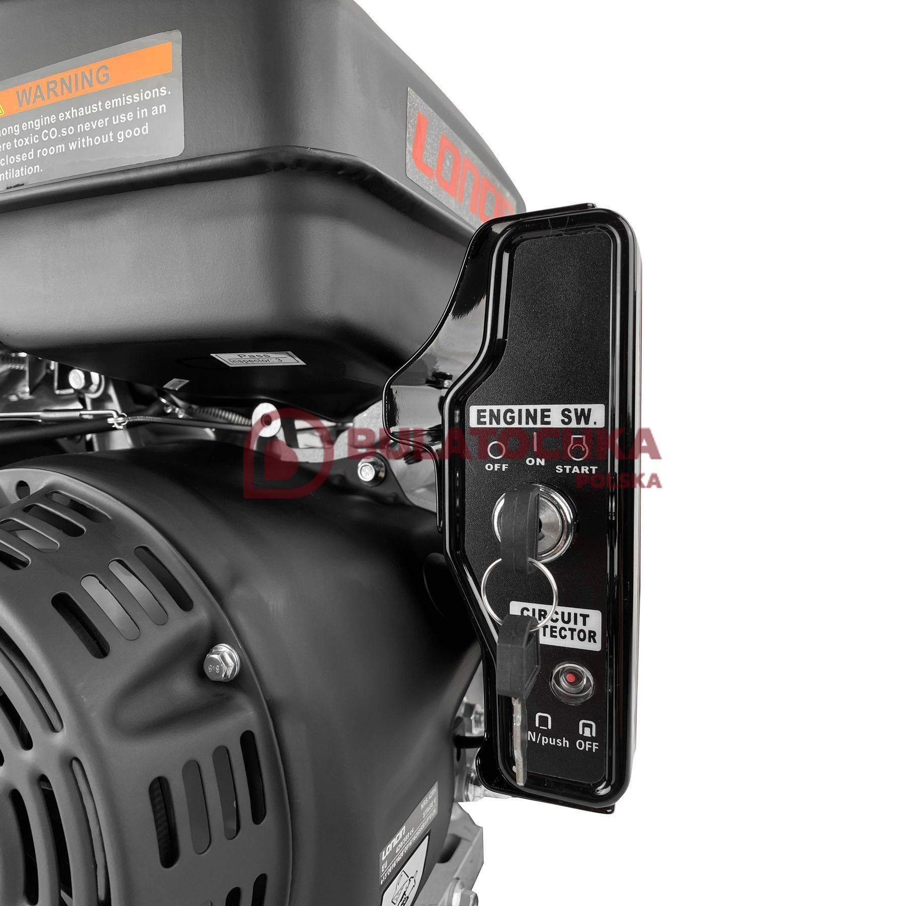 Petrol engine Loncin G420FD - BULATOCKA POLAND | online store for ...